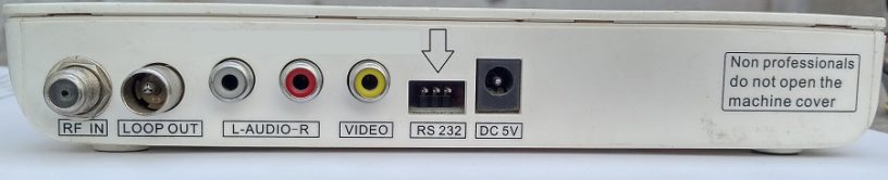 STB Release Upgrade STB Release Backup Via RS 232 Port